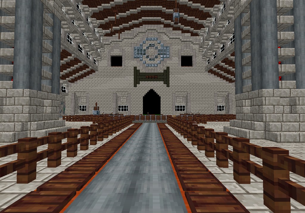 A Large Bank Minecraft Map