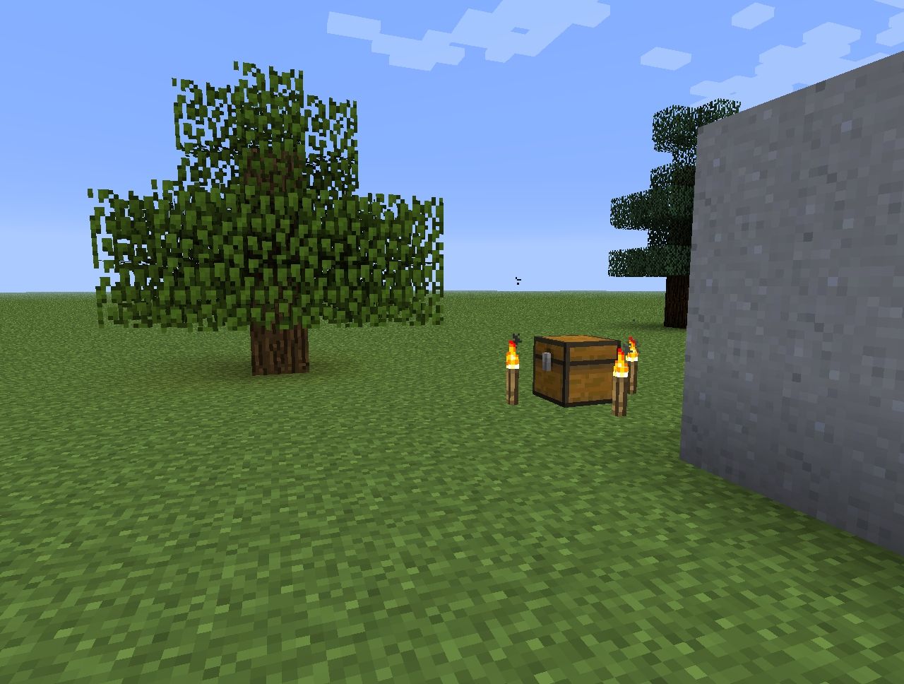 Super flat survival Minecraft Map