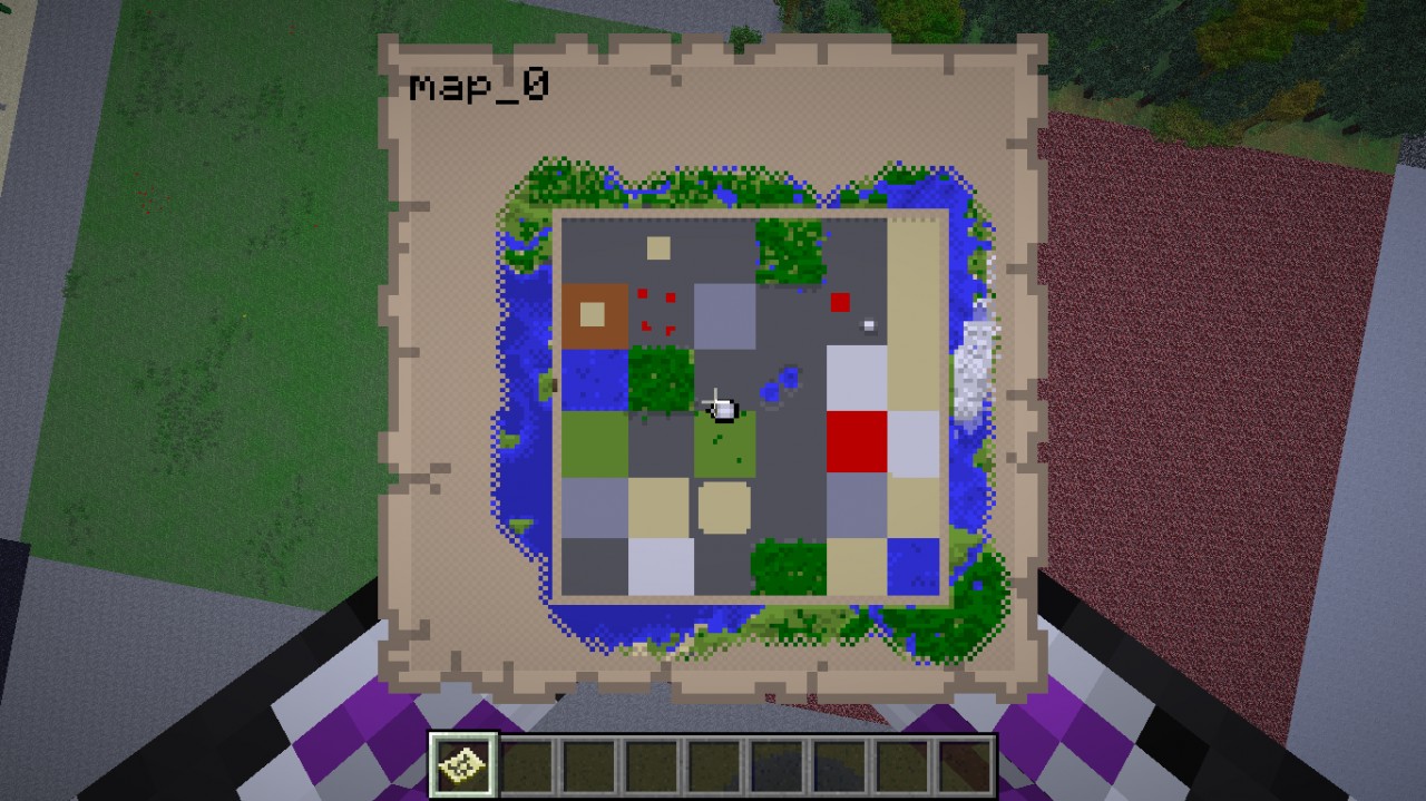 Planet square Minecraft Map