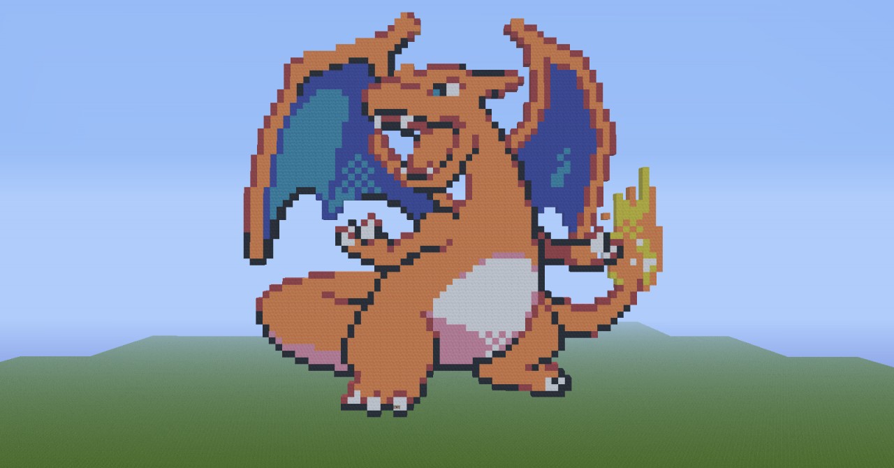 Charizard Minecraft Map