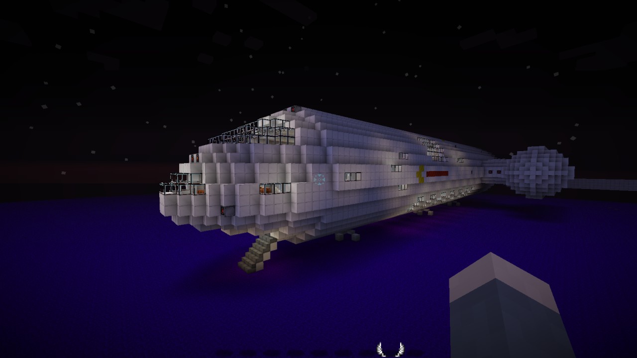 TOS style rocket Minecraft Map