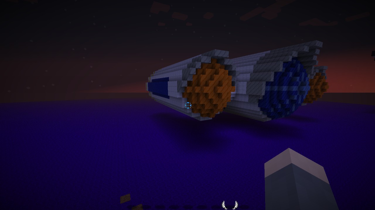 TOS style rocket Minecraft Map
