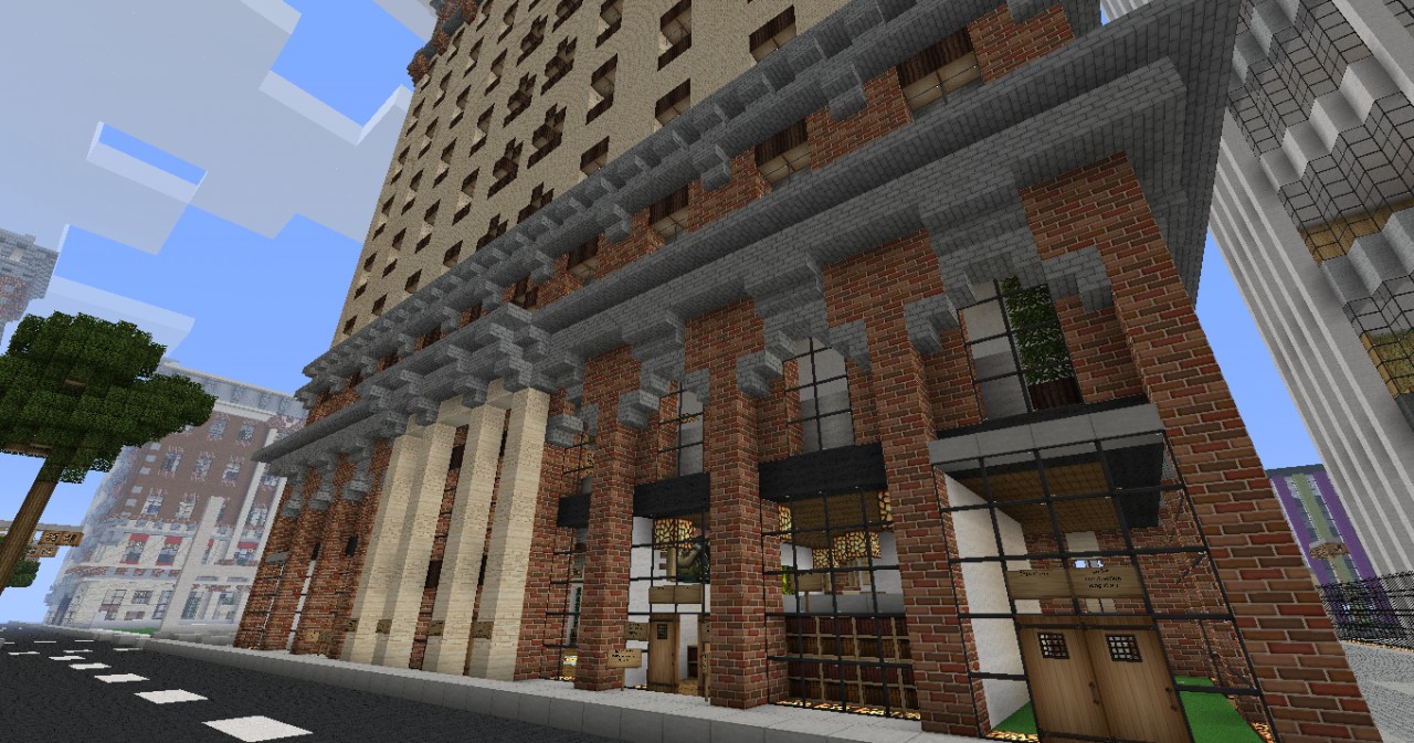 The Atlas Building Minecraft Map