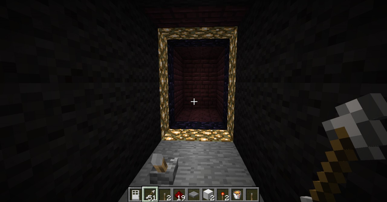 Nether Lock / Instant Nether Portal Minecraft Map