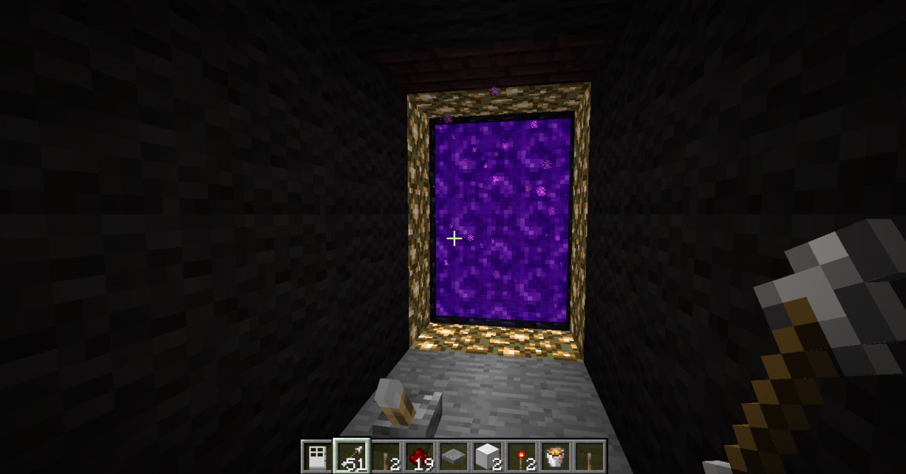 Nether Lock / Instant Nether Portal Minecraft Map