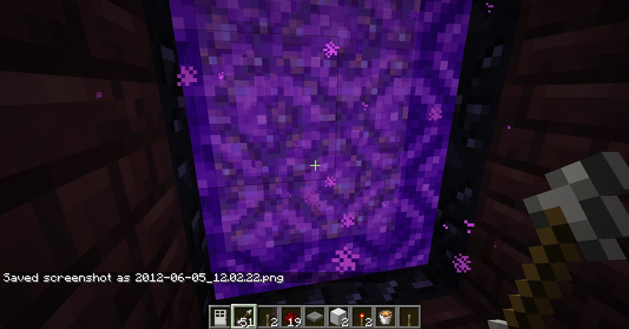 Nether Lock / Instant Nether Portal Minecraft Map