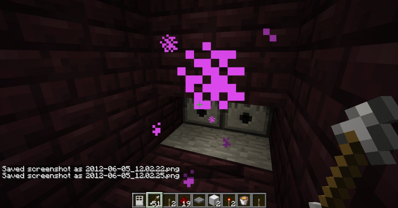 Nether Lock / Instant Nether Portal Minecraft Map
