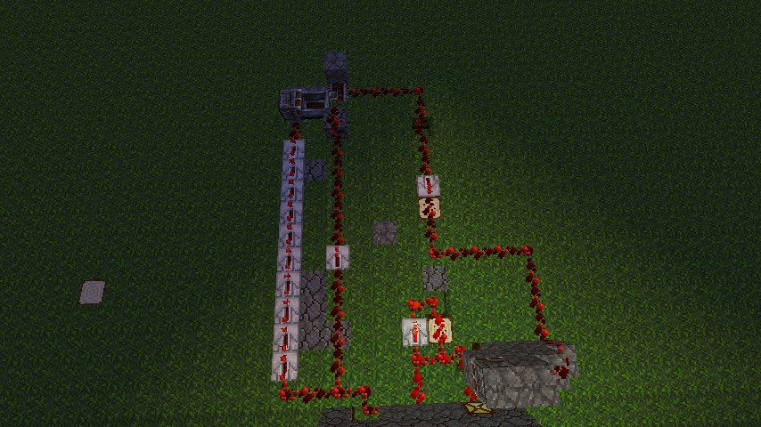 The light and the button Minecraft Map