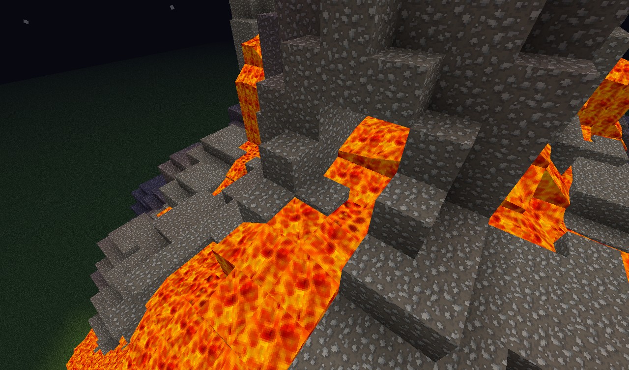 Volcano Minecraft Map