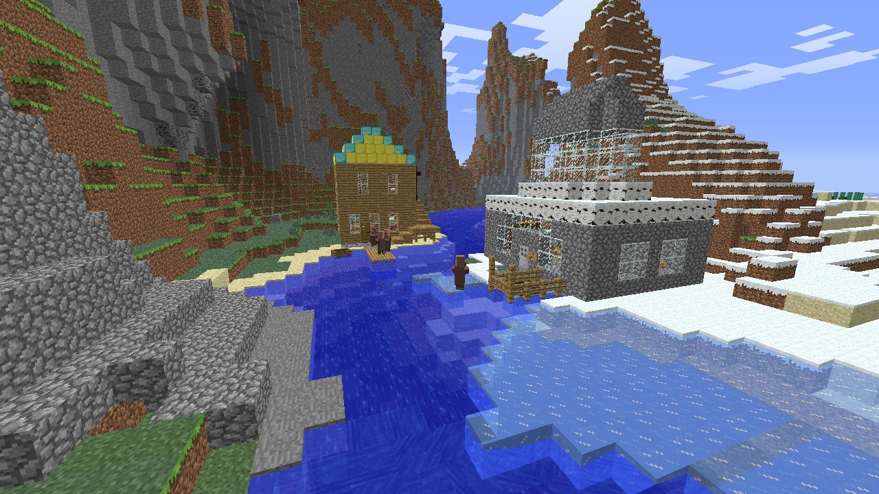 My first Creative World Minecraft Map