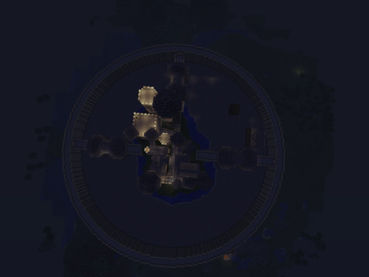 Sky Castle Minecraft Map