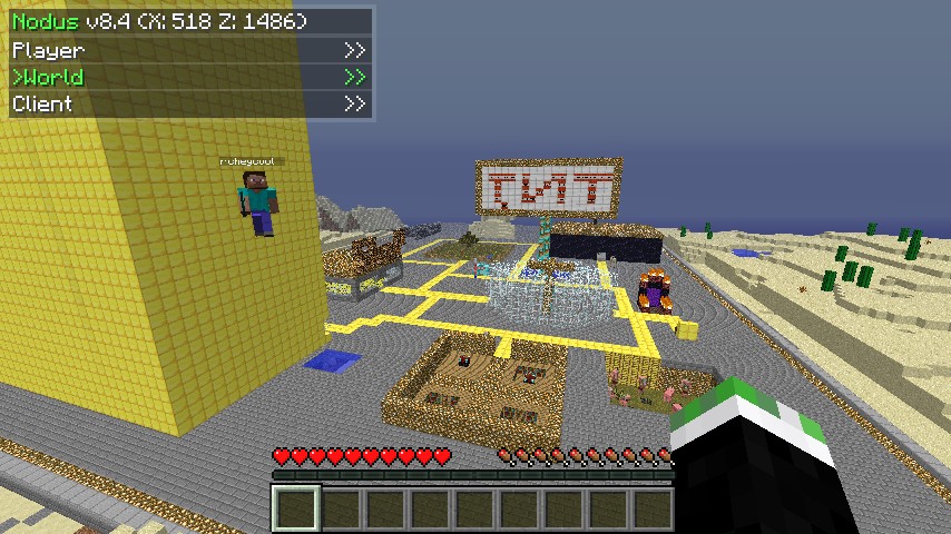 Raiding server TNT craft Minecraft Server