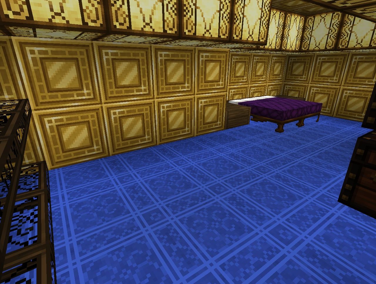 Awesome Golden palace Minecraft Map