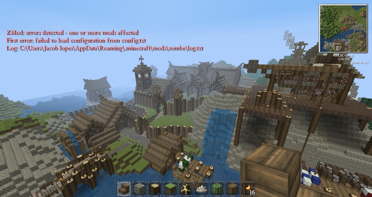 Skyrim inspired viking map Minecraft Map