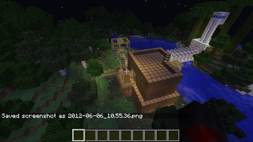 Lake House (good for survival) Minecraft Map