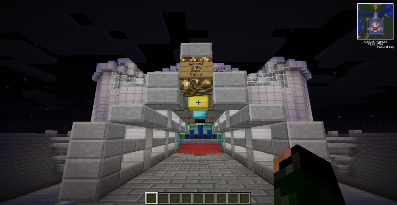 The Rose Castle Minecraft Map