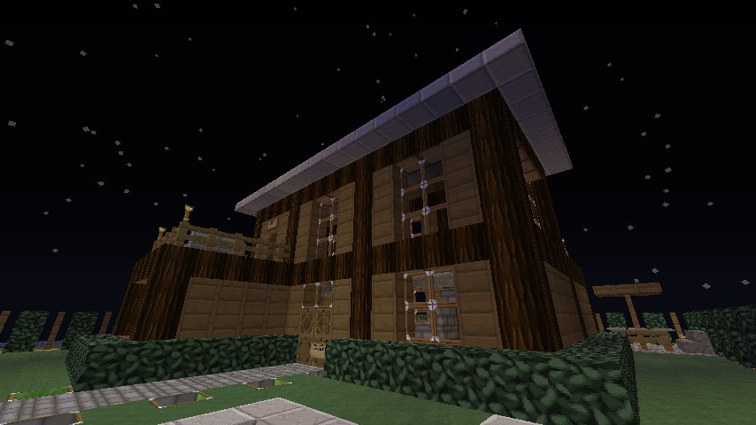 Ryan's Glass Mansion Minecraft Map