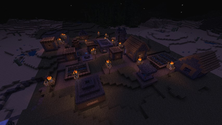 Improved NPC Village Minecraft Map