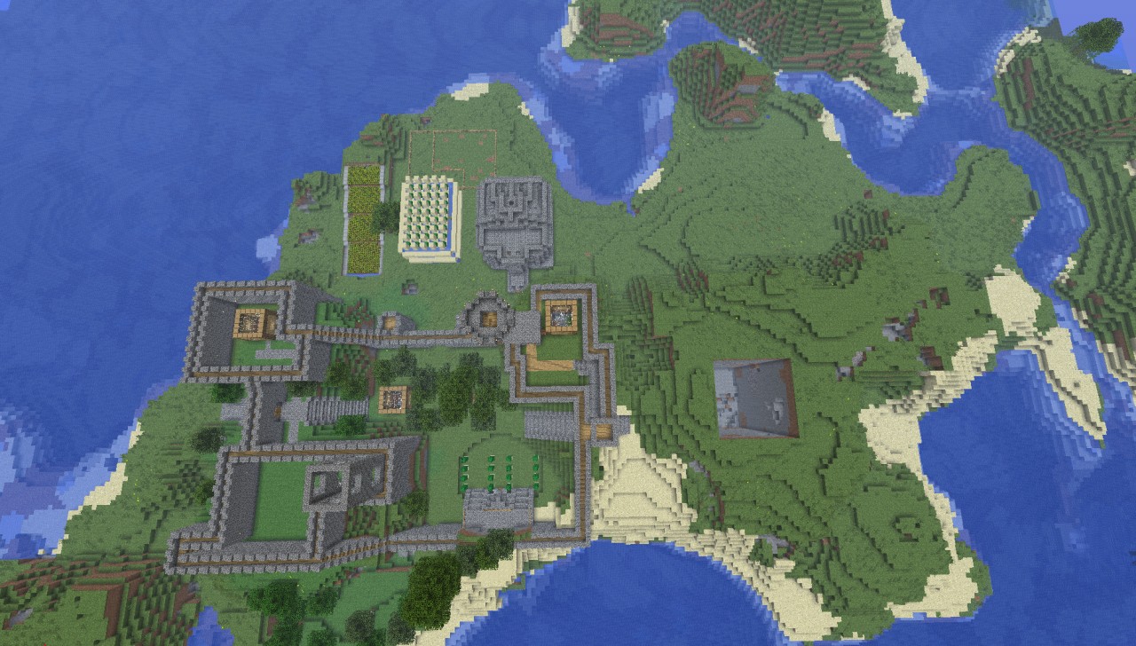 Gród Minecraft Map