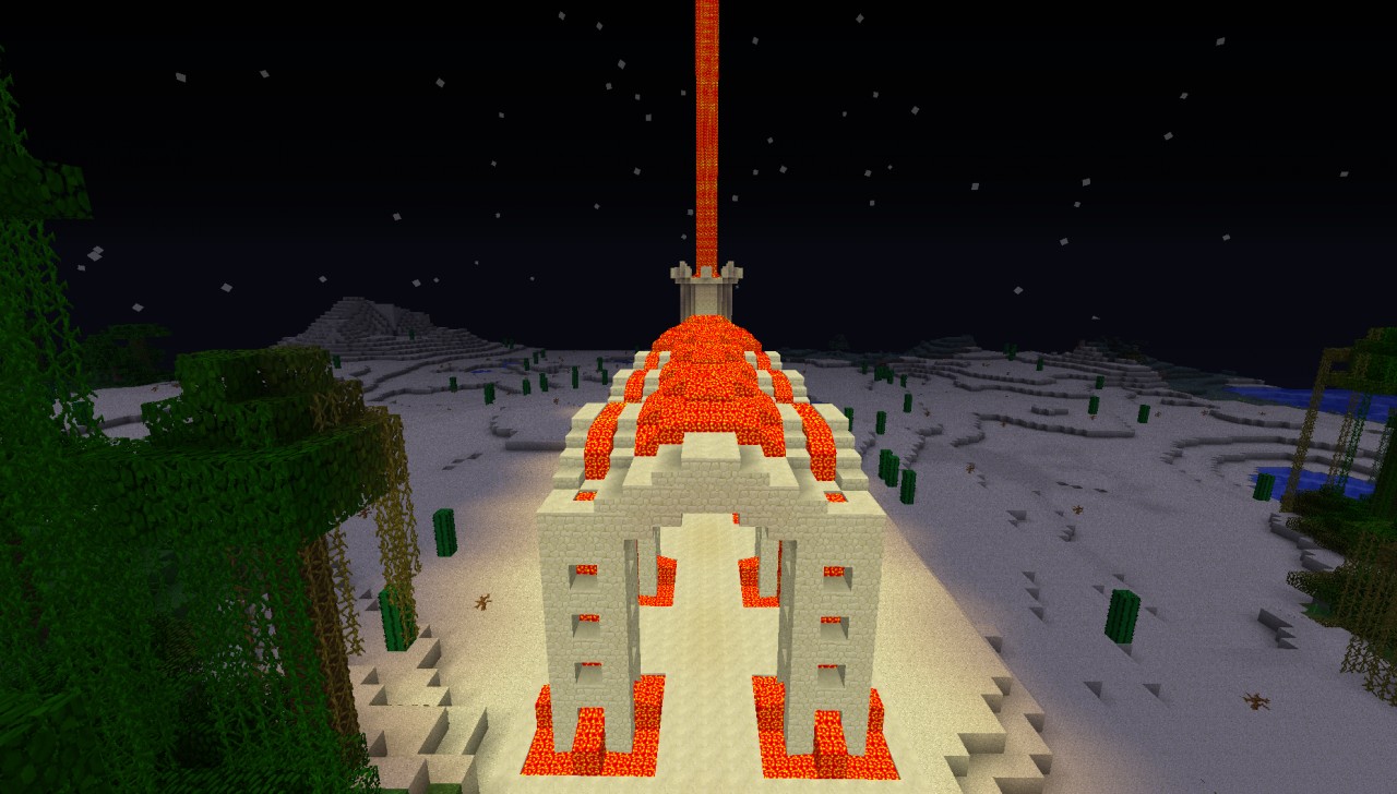 Sandstone Temple Minecraft Map