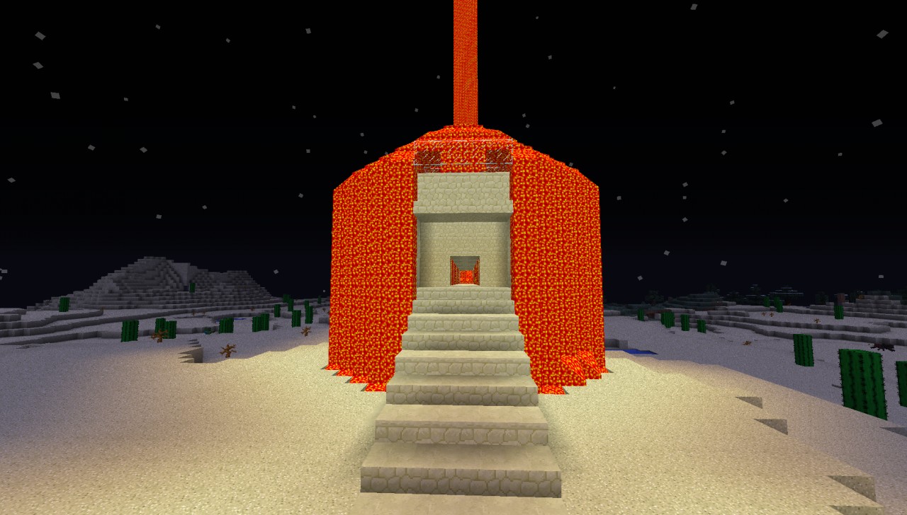 Sandstone Temple Minecraft Map