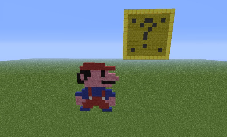 pixel mario (zip) Minecraft Map