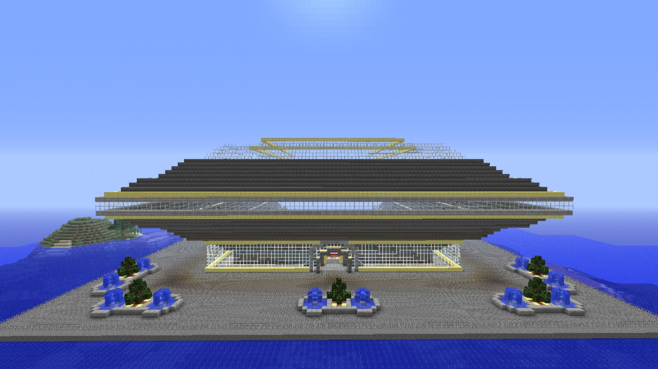 Running Track Stadium Minecraft Map