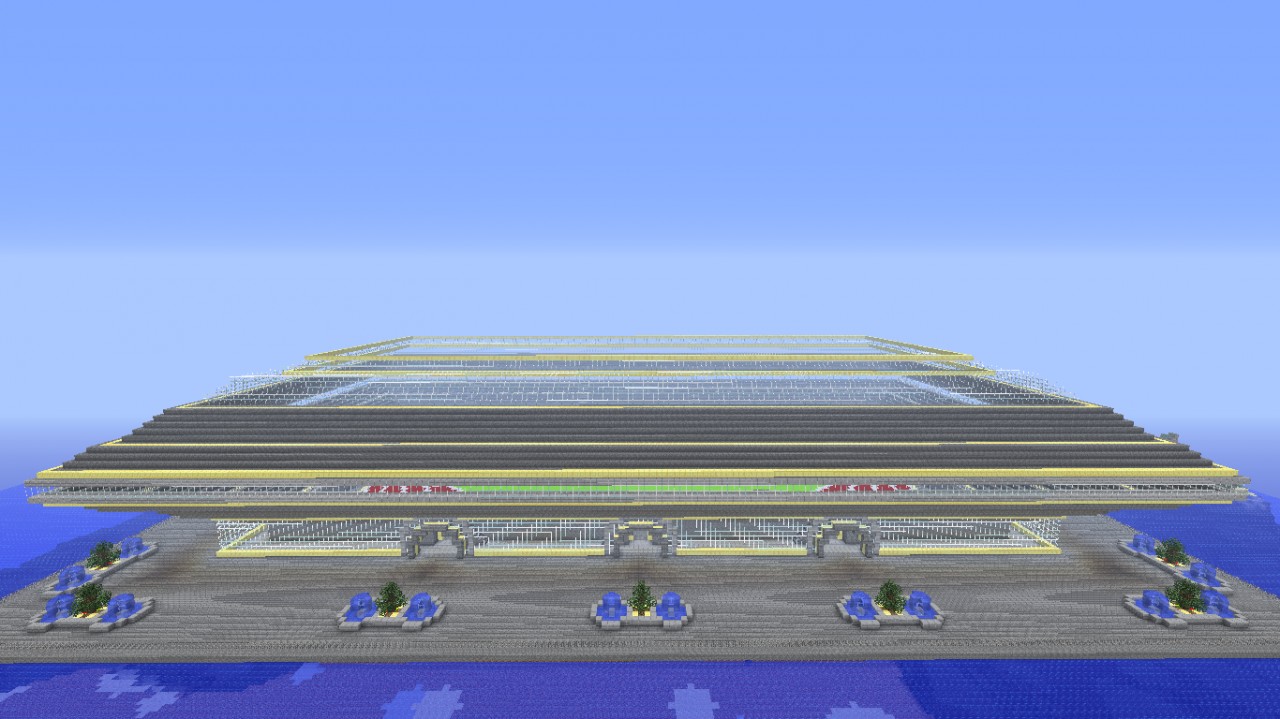 Running Track Stadium Minecraft Map