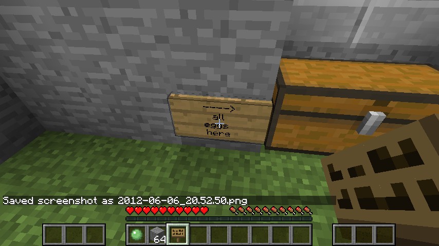 meta golem eggs Minecraft Map