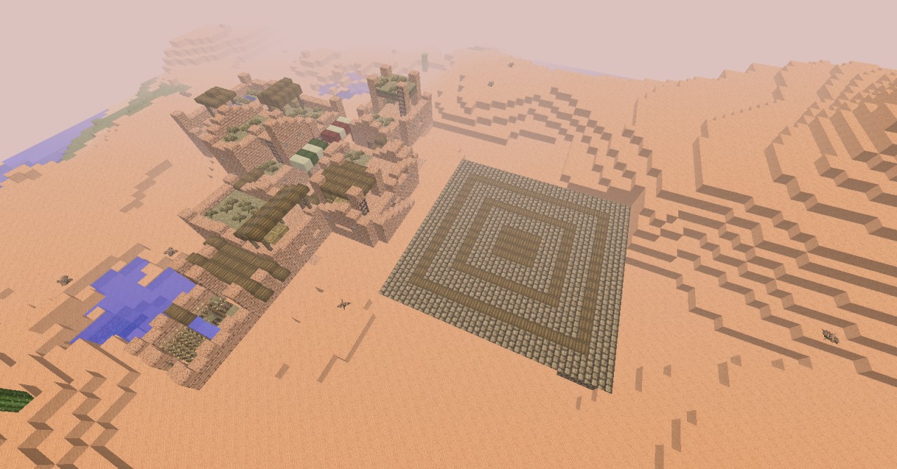 Arabic City Market Square Minecraft Map