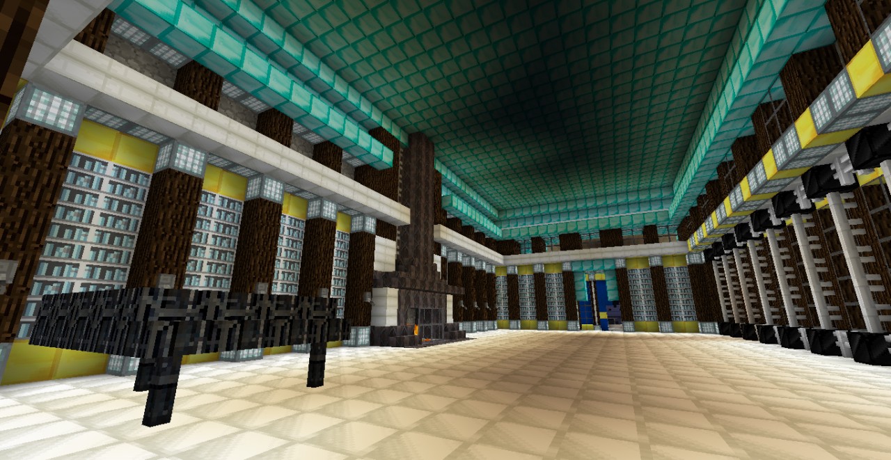 My best work ever - baroque Imperial Palace [Frozen] Minecraft Map