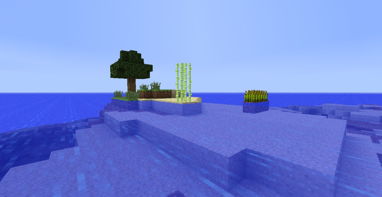 The lonely Island Minecraft Map