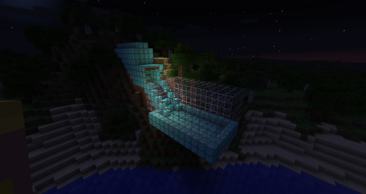 The diamond block temple. snapshot need. Minecraft Map