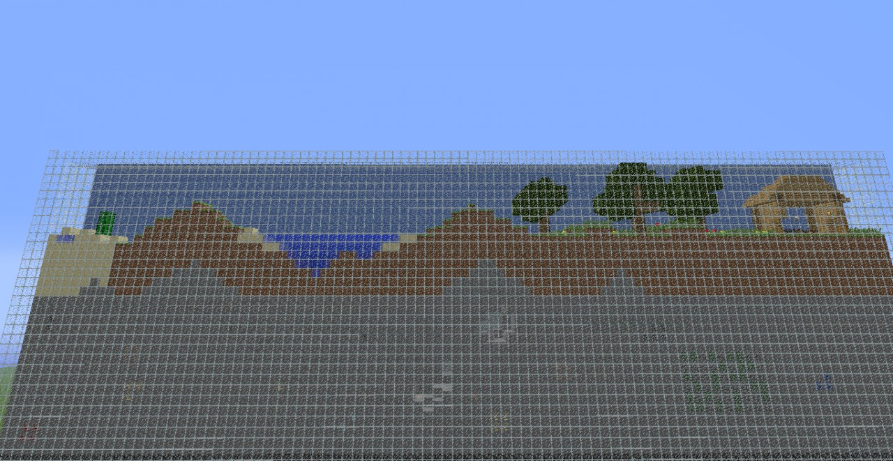 Minecraft and Terraria...Combined Minecraft Map