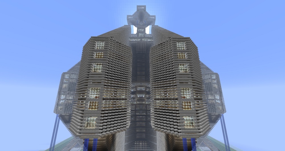 Futuristic Complex Minecraft Map