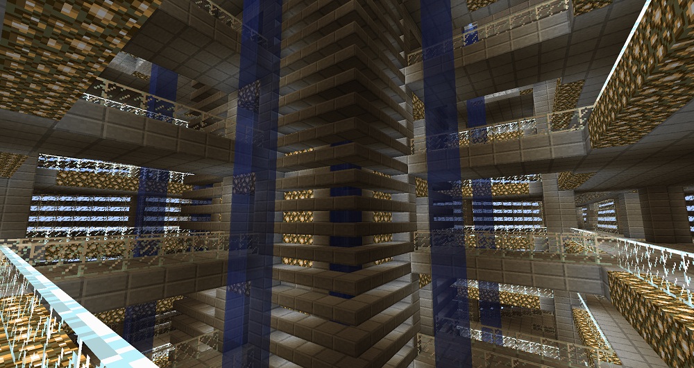 Futuristic Complex Minecraft Map