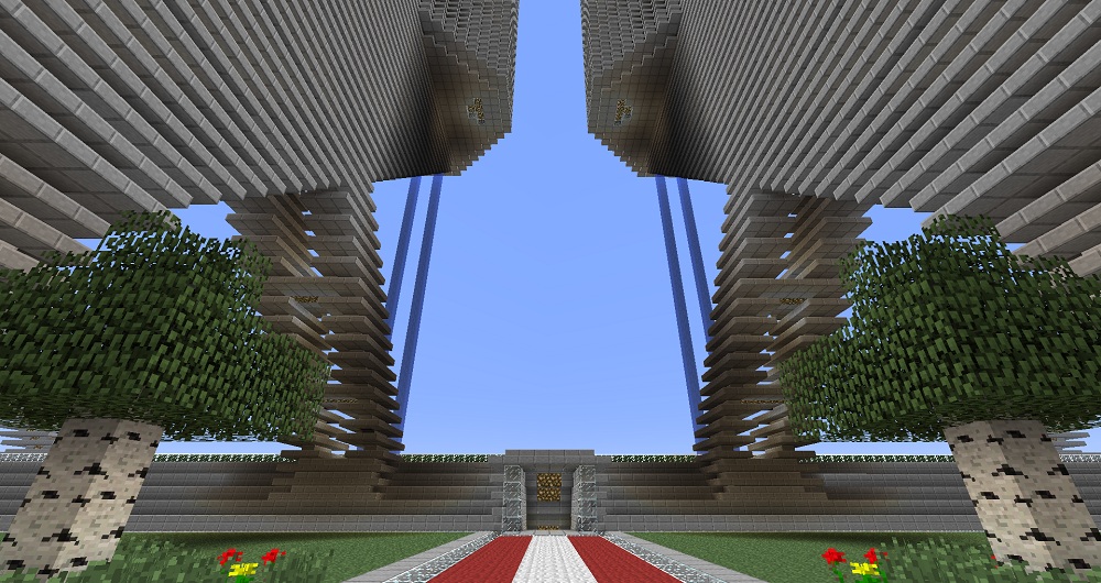 Futuristic Complex Minecraft Map