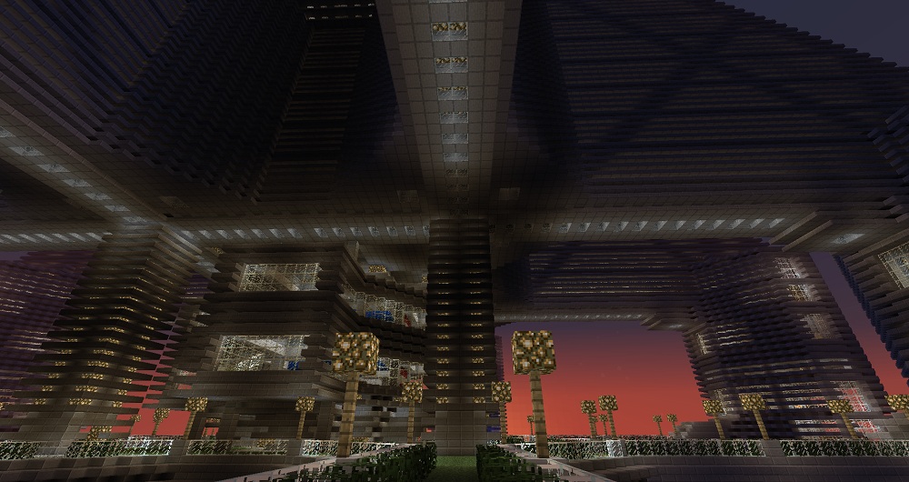 Futuristic Complex Minecraft Map
