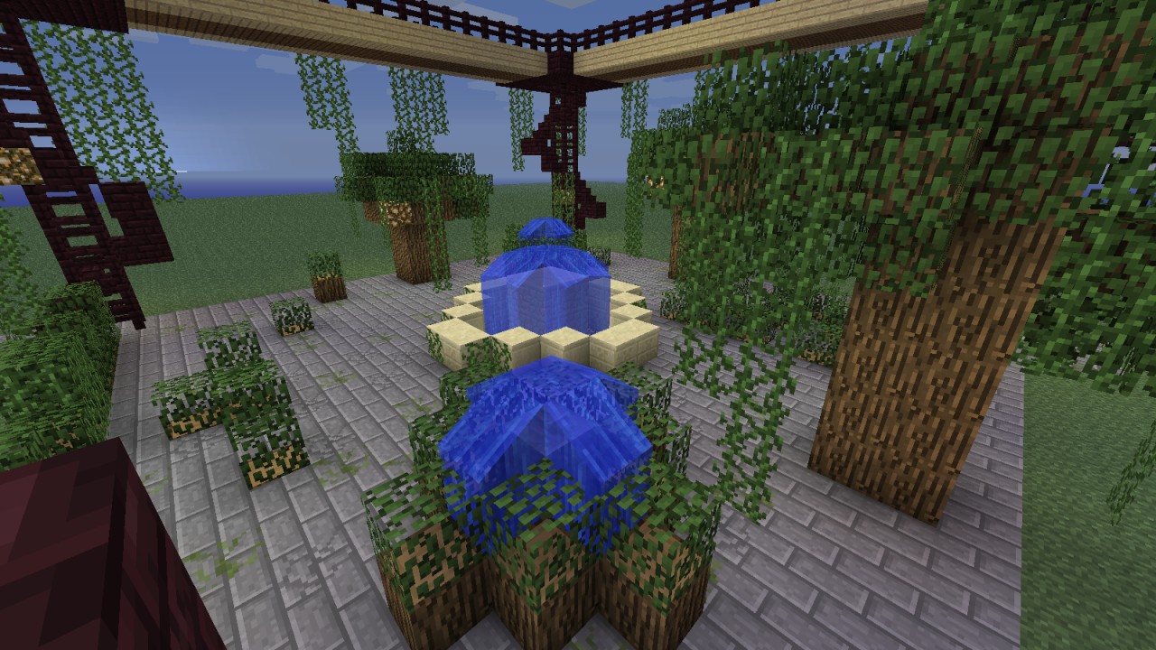 elvish garden thingy Minecraft Map