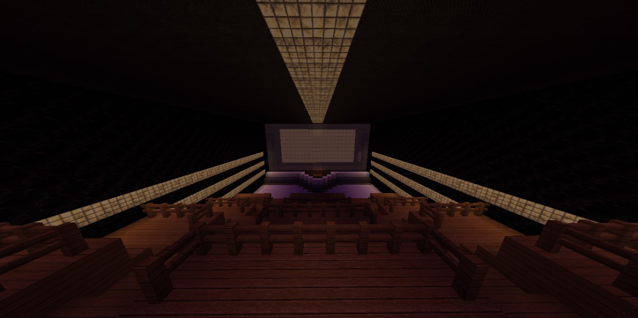 Apple like Presentation-Hall Minecraft Map