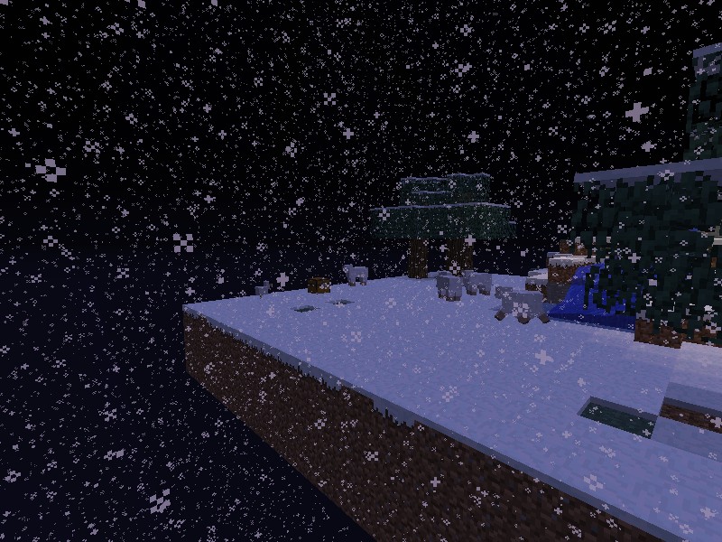 survival map snow block. Minecraft Map