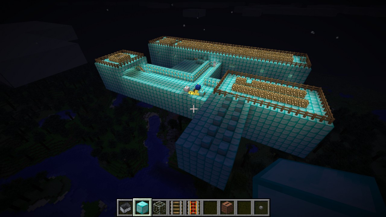 Diamond Star Base Minecraft Map