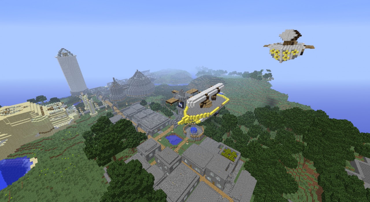 RPG World w/Download Minecraft Map