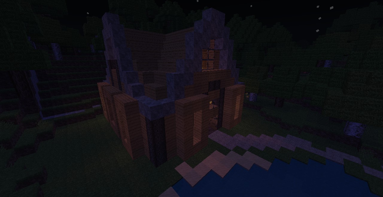 Mysterious House In The Woods Minecraft Map