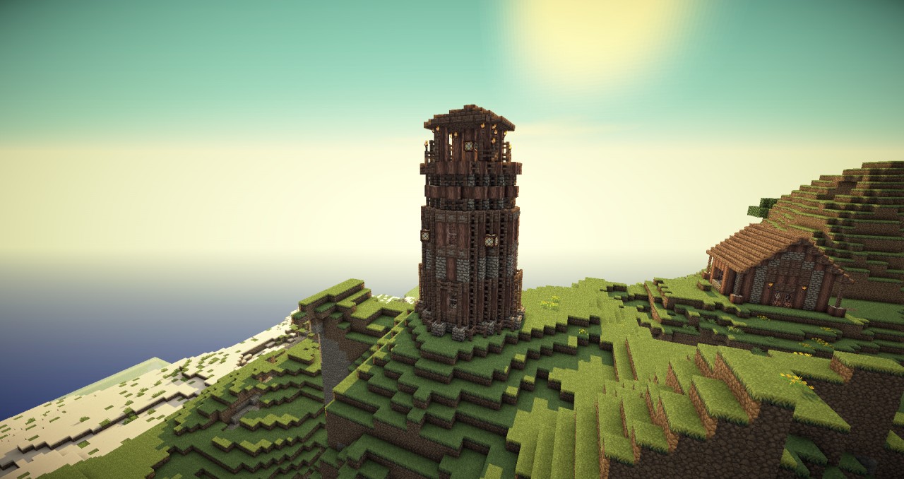 Mountain village Minecraft Map