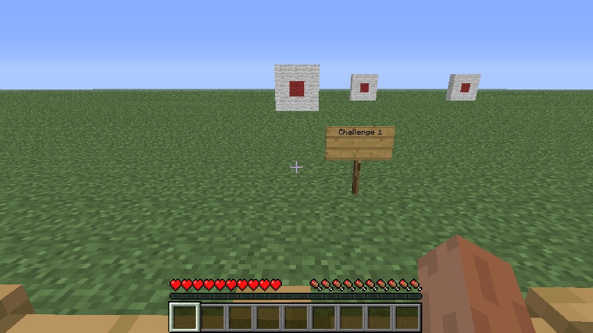 Archery Range/Archery Challenge V1.3 Minecraft Map