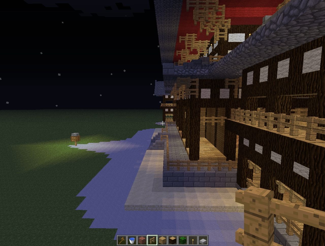 The Phoenix Hall of the Byodo In Temple Complex Minecraft Map