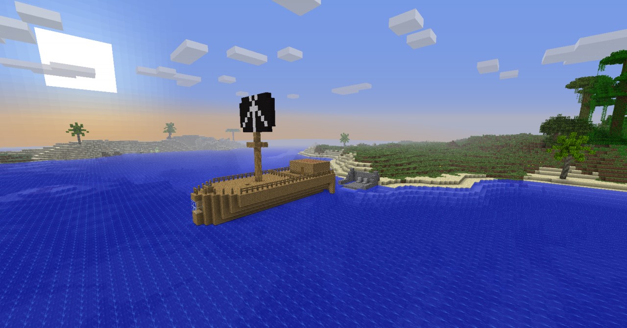 navio ship Minecraft Map
