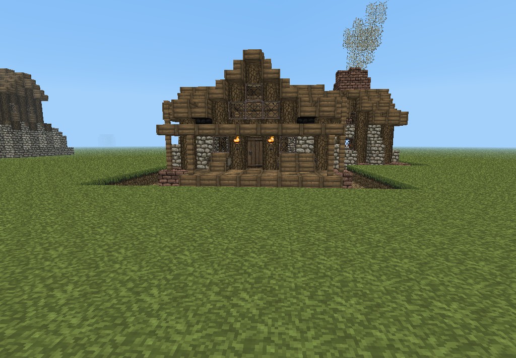 2 Medievil Houses Minecraft Map