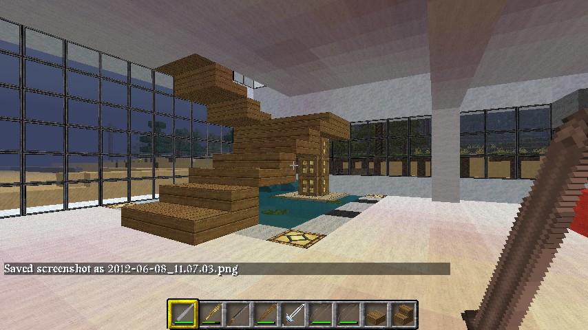 Modern Beach House Minecraft Map